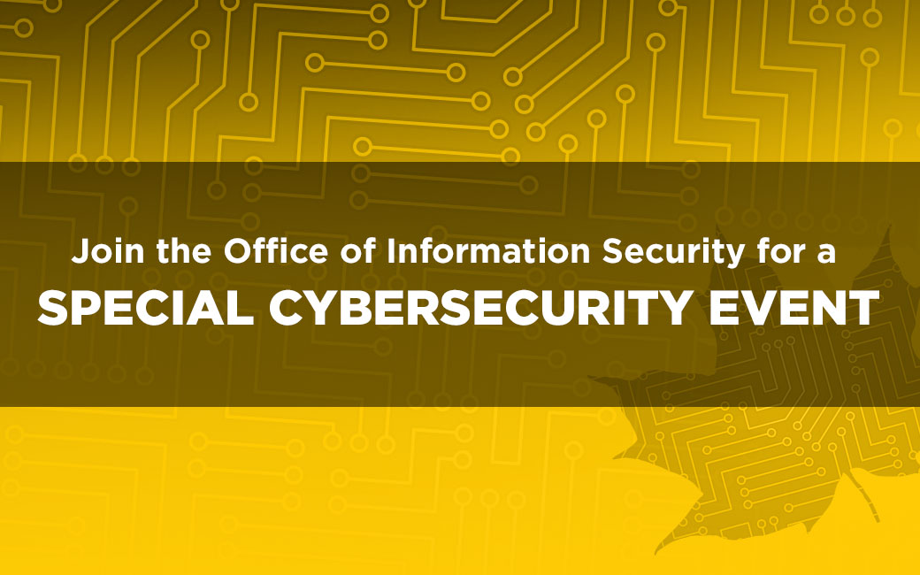 Industry professionals coming to campus for Cybersecurity Event ...