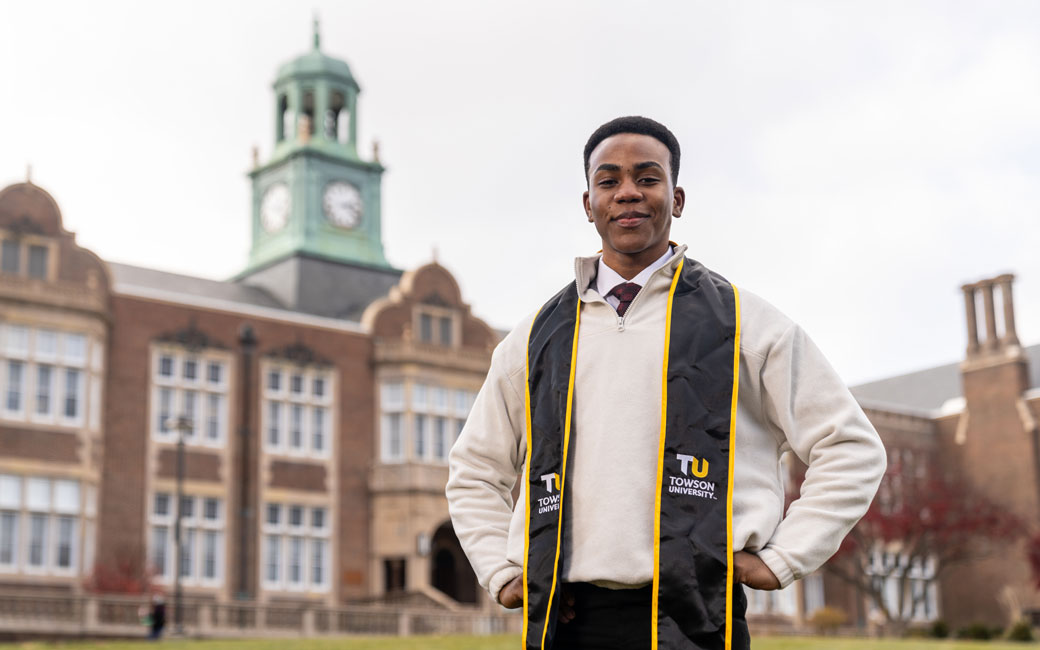 Winter graduate shares academic, social, professional journey | Towson University