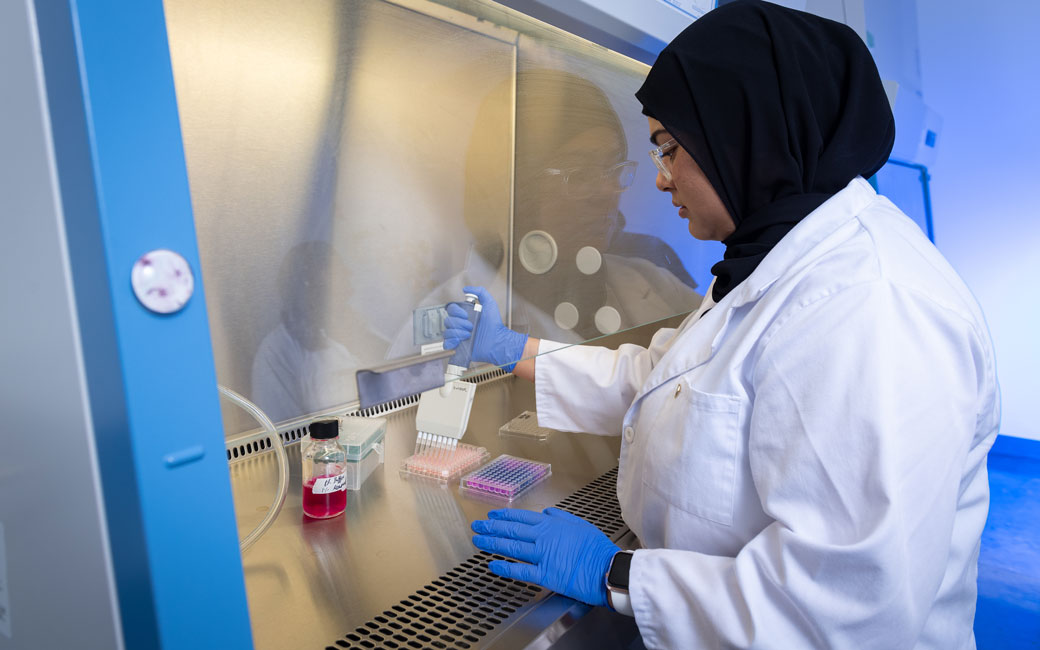 TU’s biology department provides biomedical research opportunities ...